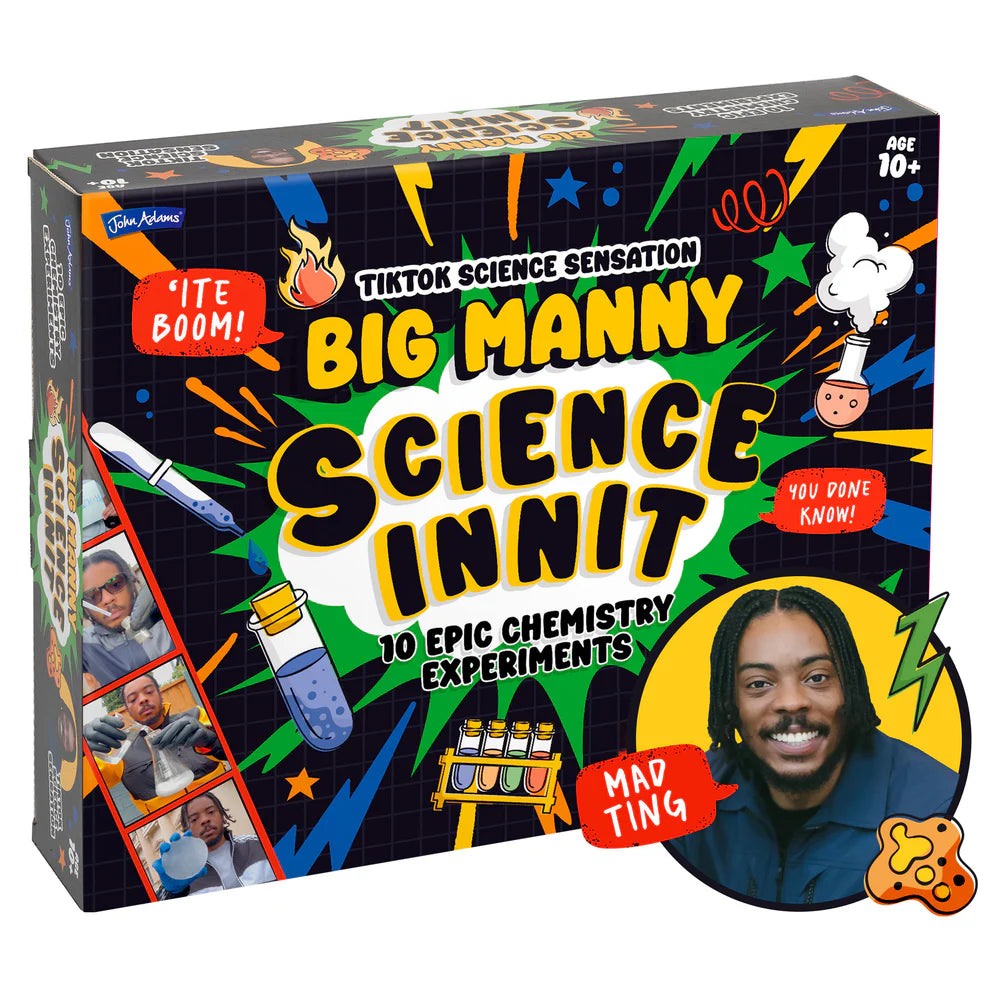 Big Manny Science 'Innit' Chemistry Experiment Kit – TikTok STEM Set ...