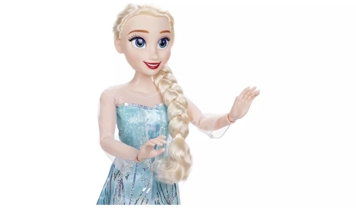 Disney Frozen 32" My Size Elsa Doll — Playdate & Fully Poseable ...