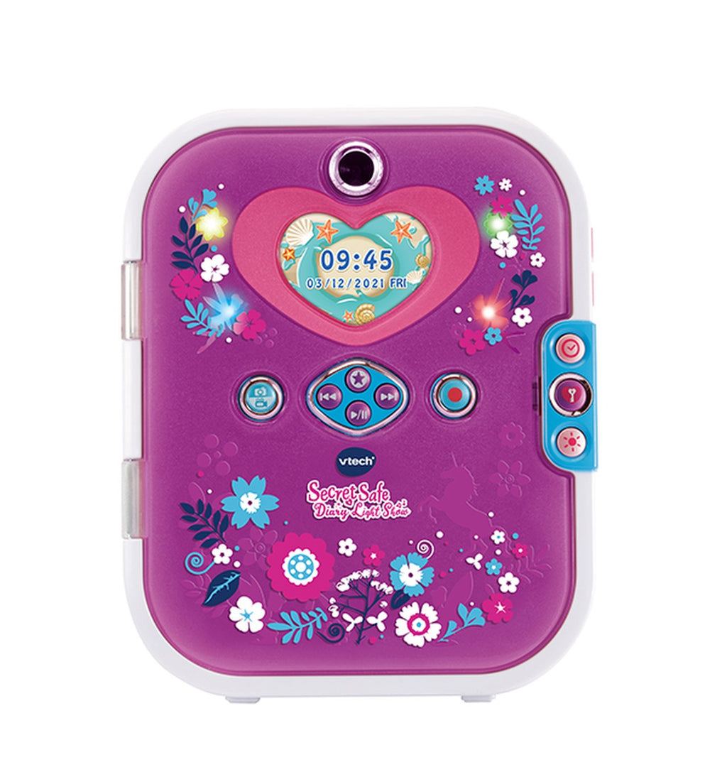 VTech Secret Safe Diary Light Show – Voice & Face Unlock Diary ...