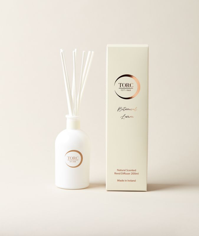 TORC Botanical Lemon Reed Diffuser – Irish Fresh Citrus Home Fragrance ...